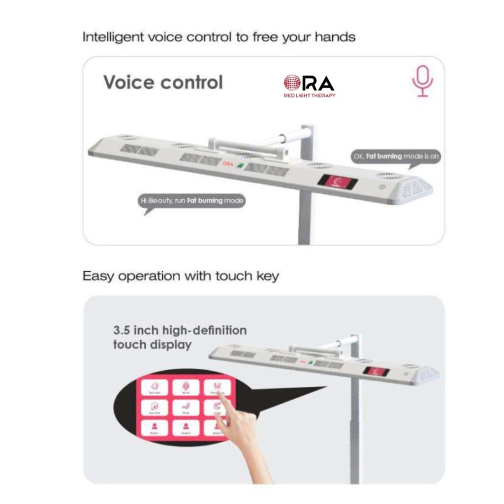 Red and Blue Light Therapy Panel - ORA Red Light Therapy